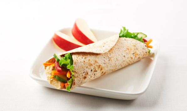 Quick & Easy Veggie Snack Wrap | Dempster's