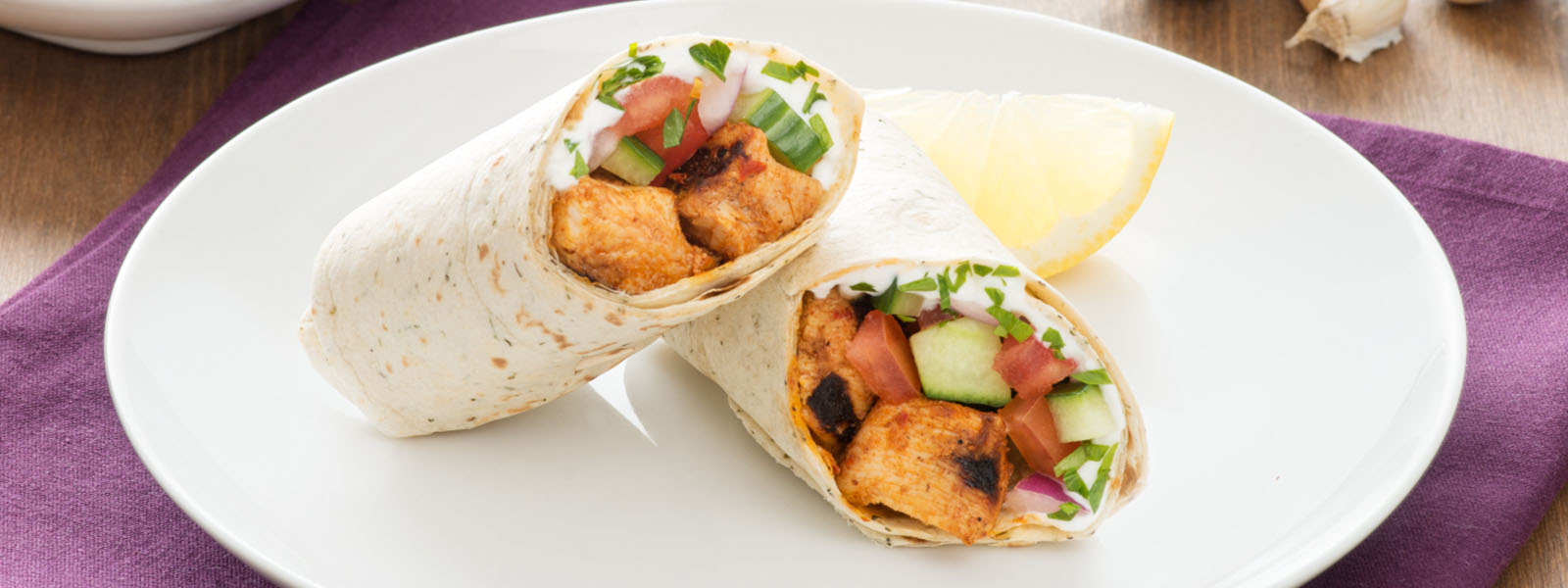 Moroccan Chicken Kabob Wrap | Dempster's