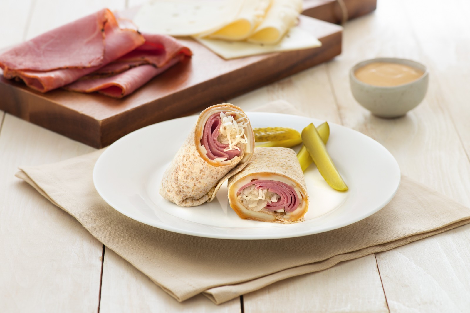 Pastrami Reuben Wrap | Dempster's