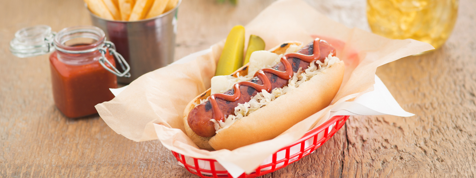 Reuben Hot Dog with Russian Dressing | Dempster's