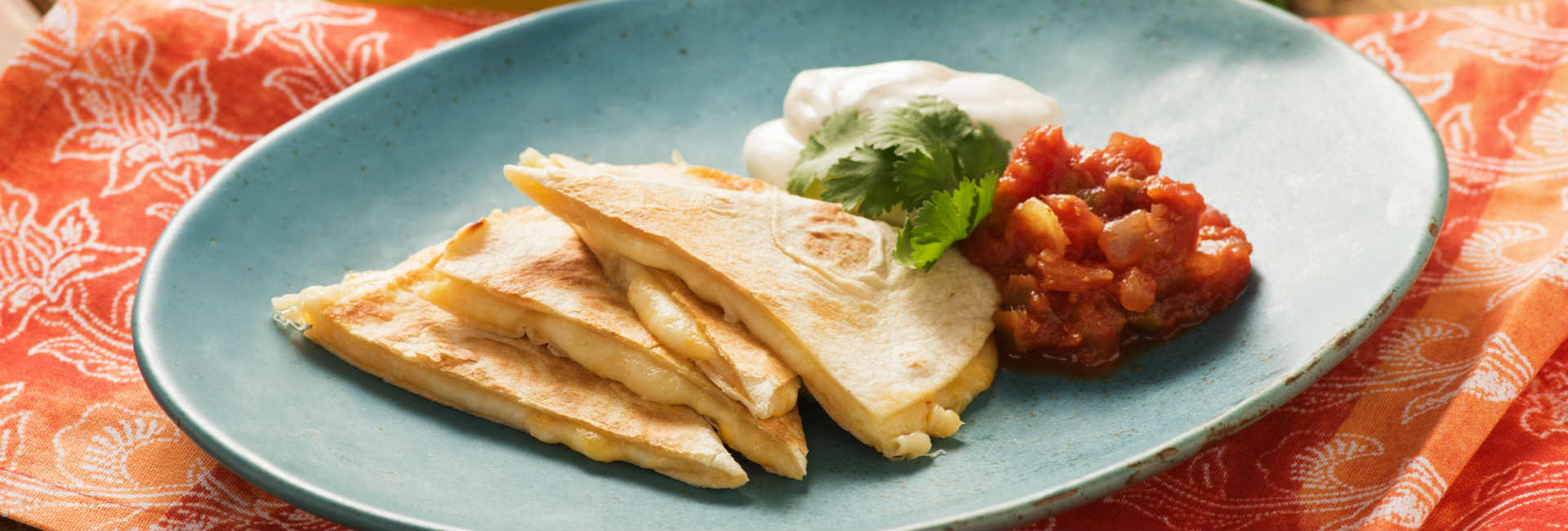 Easy Tex-Mex Cheese Quesadillas | Dempster's