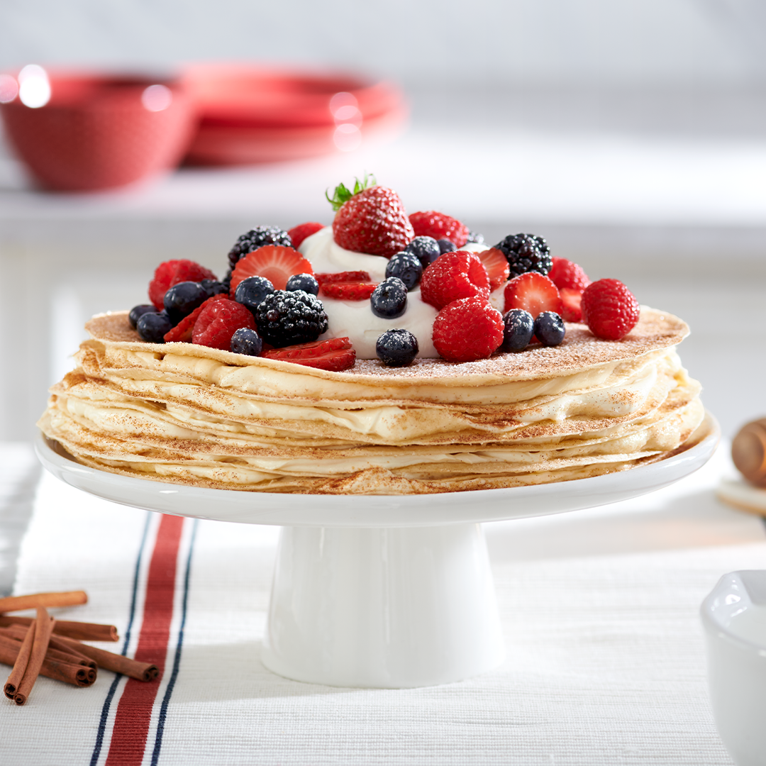 Sweet Cinnamon Tortilla Layer Cake | Dempster's