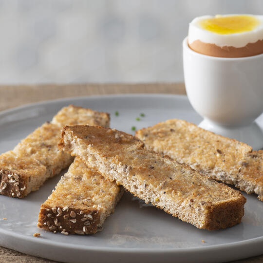 Soft-Boiled Eggs and Soldiers Breakfast | Dempster's